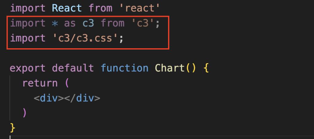 React 筆記 | 如何在 React 上使用 C3.js 套件